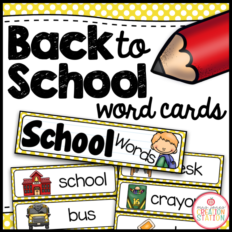 WORD WALLS MADE EASY - Mrs. Jones Creation Station
