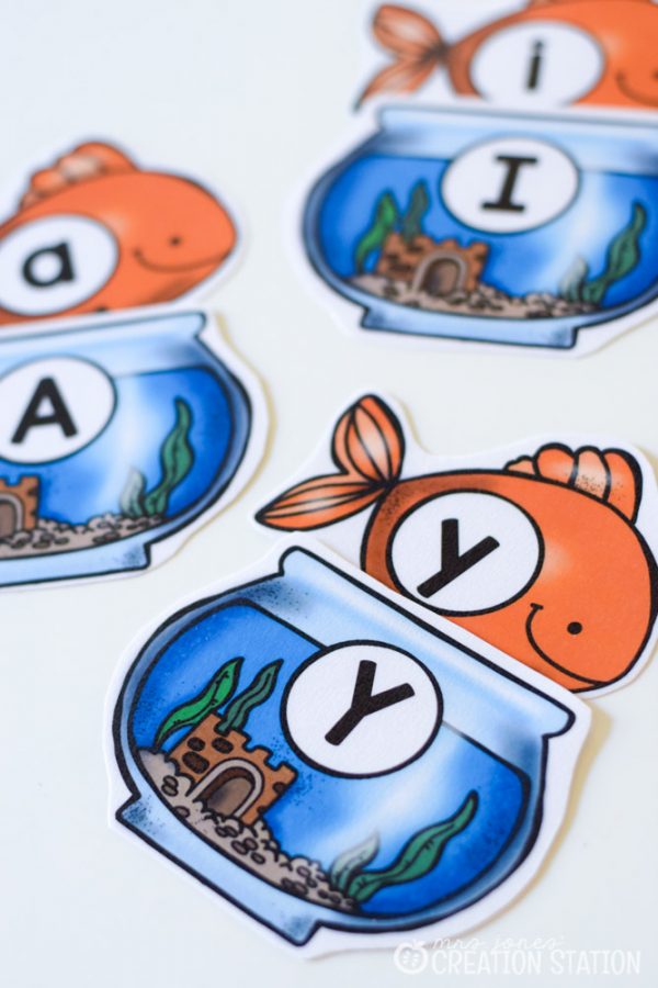 Fishing for the Alphabet Game - Mrs. Jones Creation Station