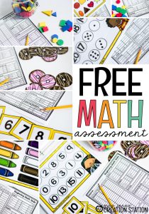 Beginning Math Assessment - Mrs. Jones Creation Station