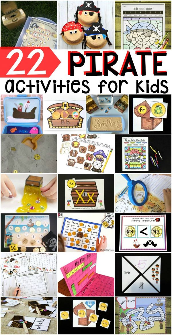 PIRATE SIGHT WORD BINGO - Mrs. Jones Creation Station