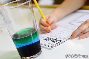 Liquid Rainbow Science Experiment - Mrs. Jones Creation Station