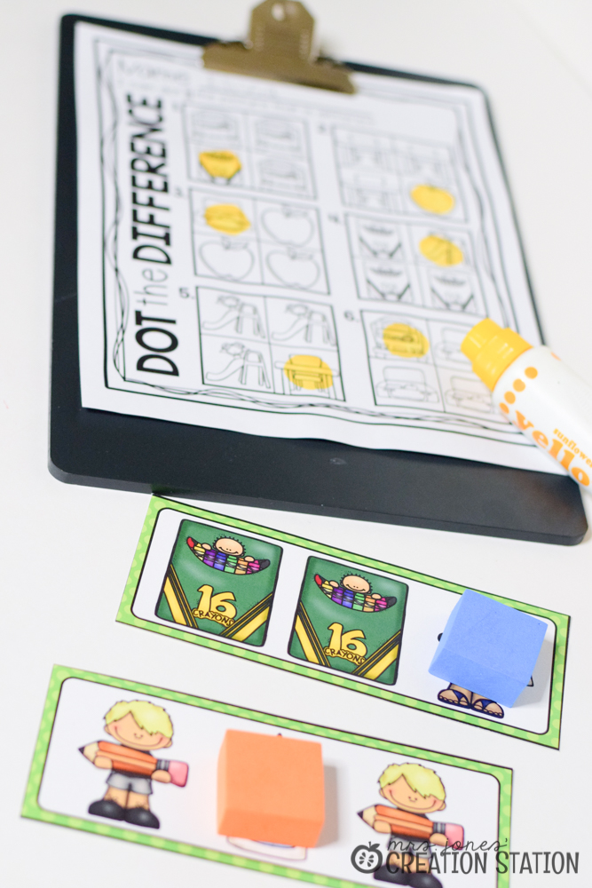 Same and Different Sorting Activities | Mrs. Jones' Creation Station