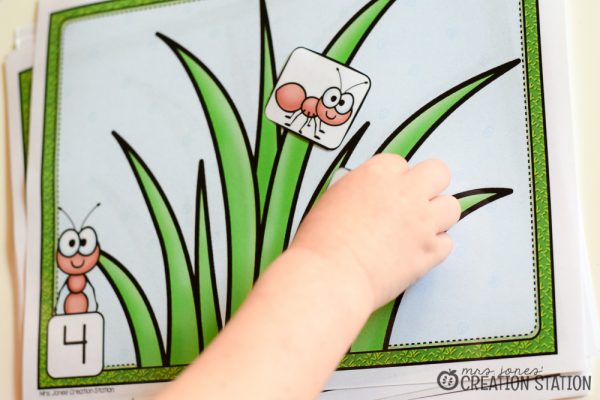 Counting Ants Math Game - Mrs. Jones Creation Station