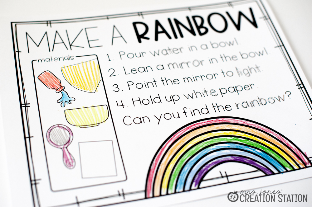 Let’s Make Rainbows - Mrs. Jones Creation Station