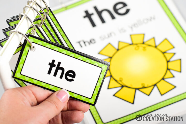 Editable Sight Word Cards - Mrs. Jones Creation Station