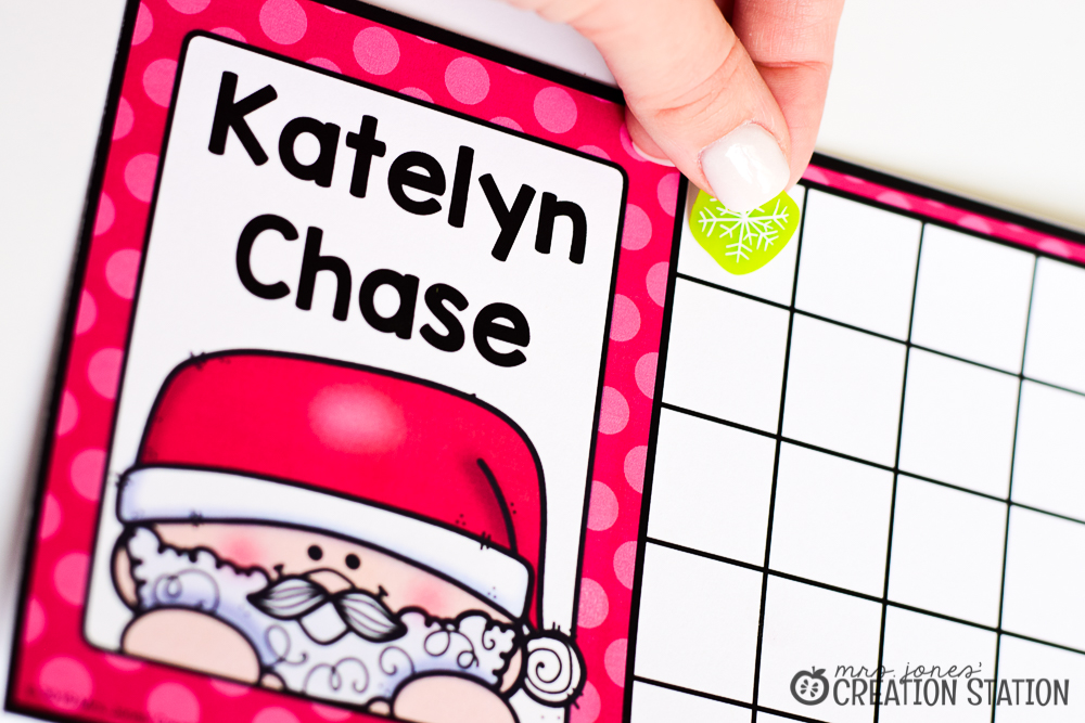 Holiday Incentive Charts - Mrs. Jones Creation Station