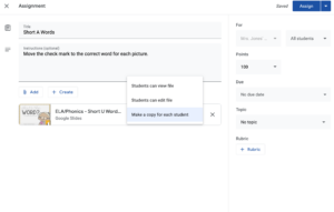 ASSIGNING GOOGLE SLIDES ™ IN GOOGLE CLASSROOM ™ - Mrs. Jones Creation ...