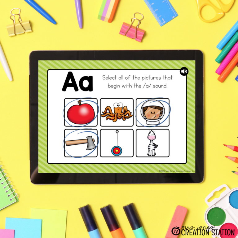Boom Cards Freebie - Mrs. Jones Creation Station