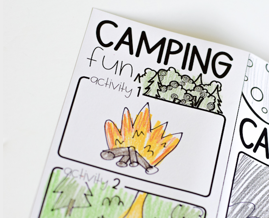 CAMPING ACTIVITIES FOR LITTLE LEARNERS - Mrs. Jones Creation Station