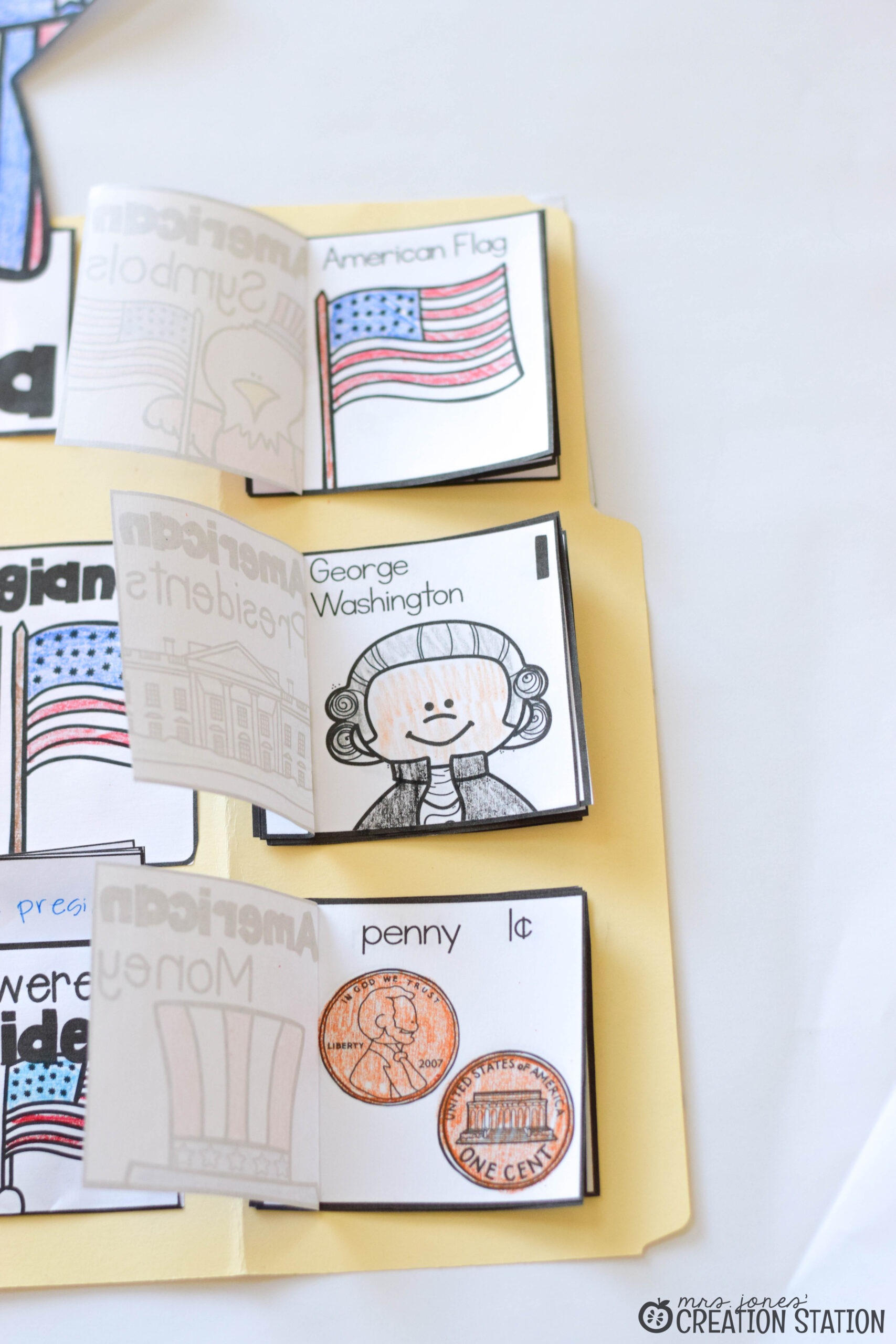 ALL ABOUT AMERICA ACTIVITIES - Mrs. Jones Creation Station