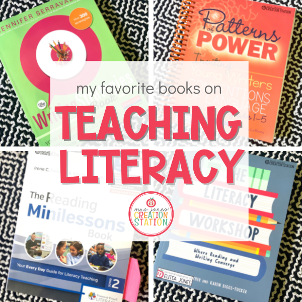My Favorite Books on Teaching Literacy - Mrs. Jones Creation Station